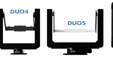DUO antenna positioners for mmWave and radar test