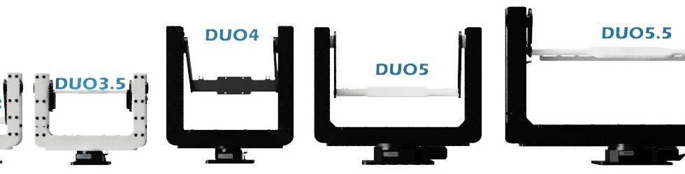 DUO antenna positioners for mmWave and radar test
