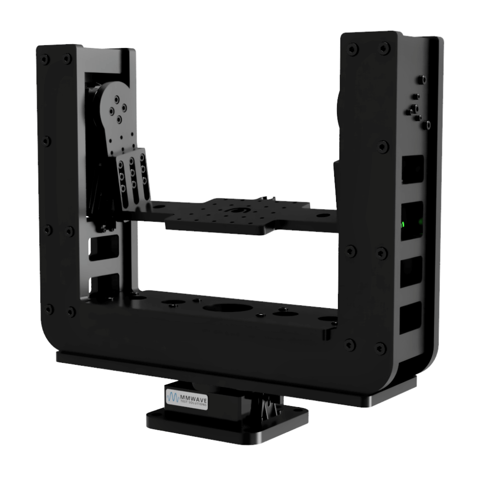 DUO antenna positioners for mmWave and radar test