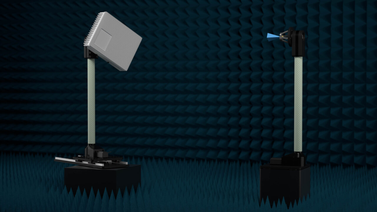 UNO6 spherical roll over azimuth positioner - mmWave Test Solutions