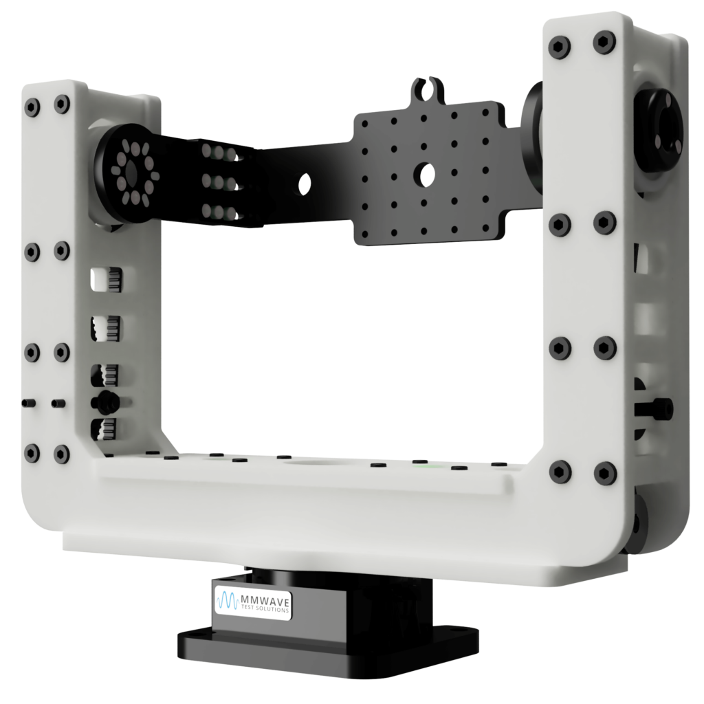 DUO antenna positioners for mmWave and radar test